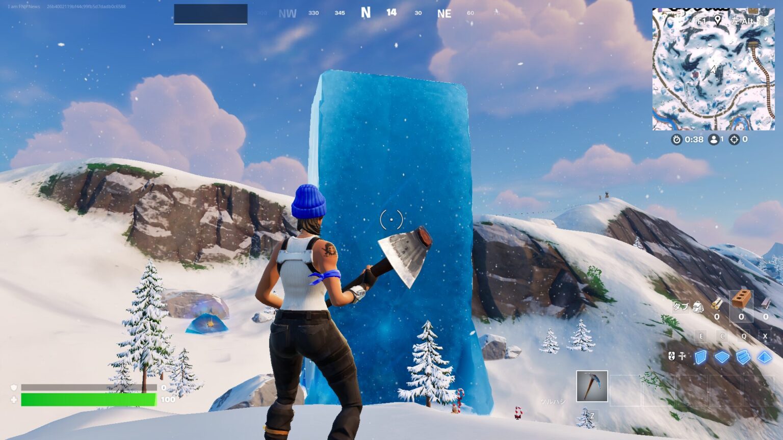 【フォートナイト】マップの真中に巨大な氷河が追加、今後氷河が溶けてNPC「マライア・キャリー」が登場！ | フォートナイト 攻略情報サイト | FNJPNews