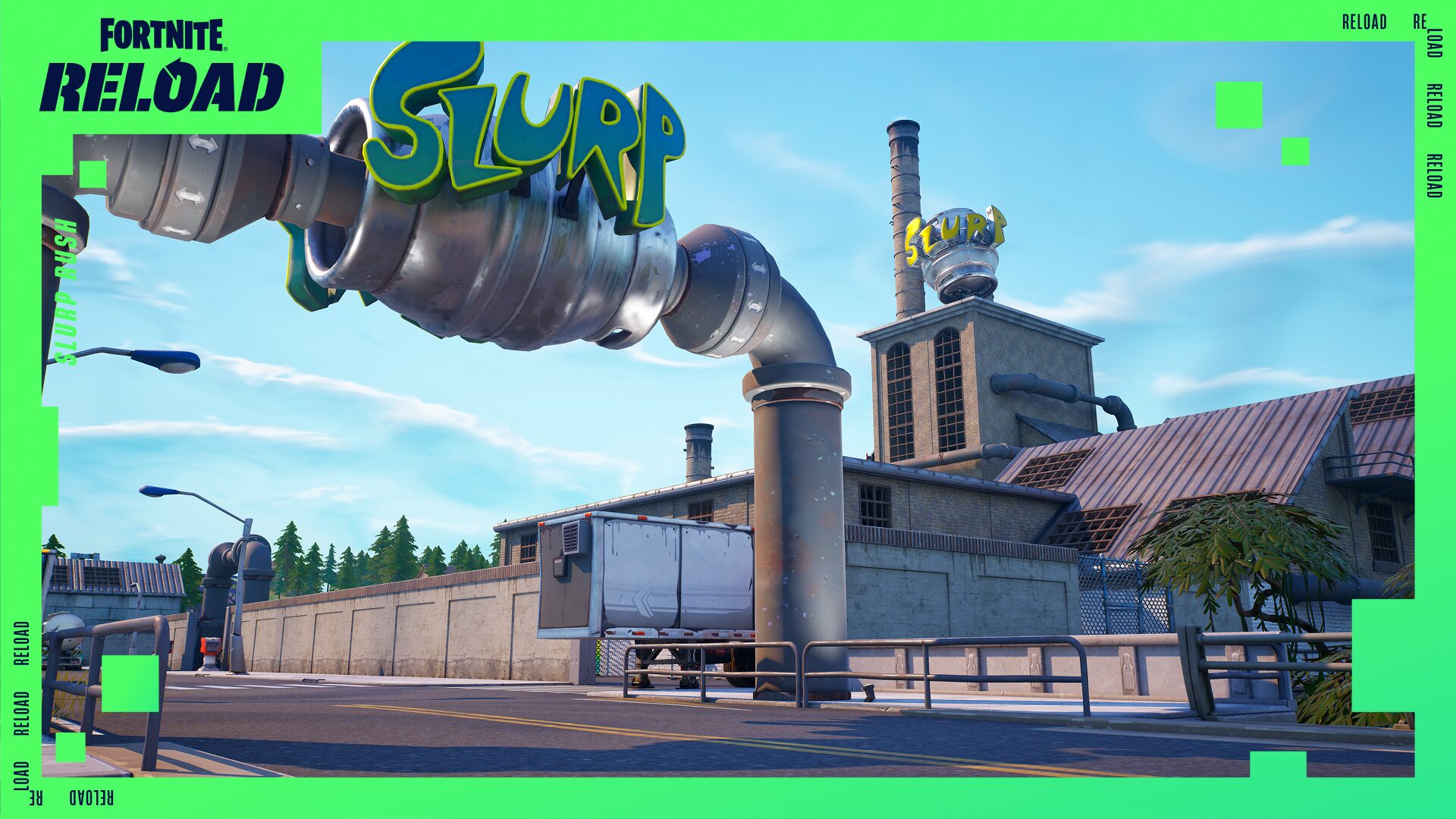 Epic Games、フォートナイトリロード「スラープ・ラッシュ」のミニマップを公開 | フォートナイト 攻略情報サイト | FNJPNews